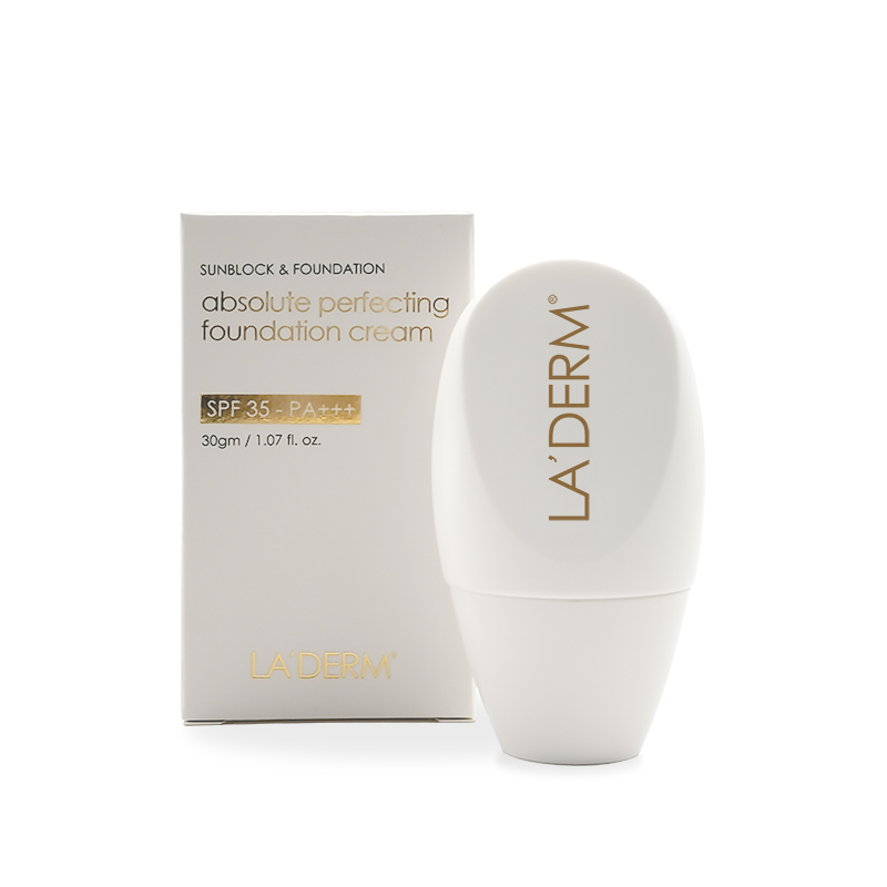 LA'DERM P-erfecting Foundation Cream SPF35 - Pink - LADERM